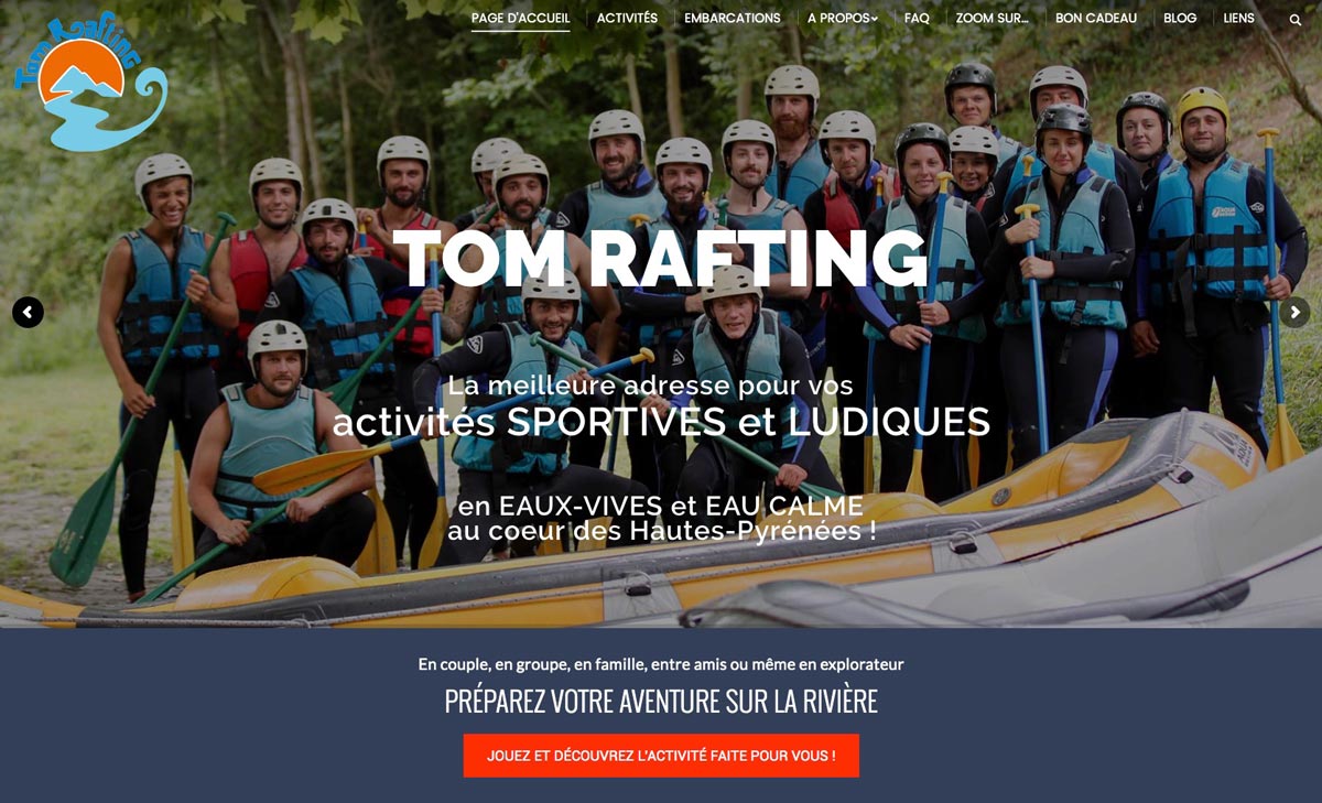 Numéro 1 du Rafting en Vallée des Gaves, Hautes-Pyrénées | Cauterets ...